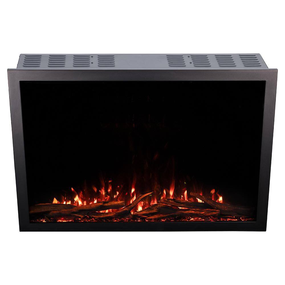 Modern Ember Highmark Traditional 44 in. Electric Fireplace Insert ...