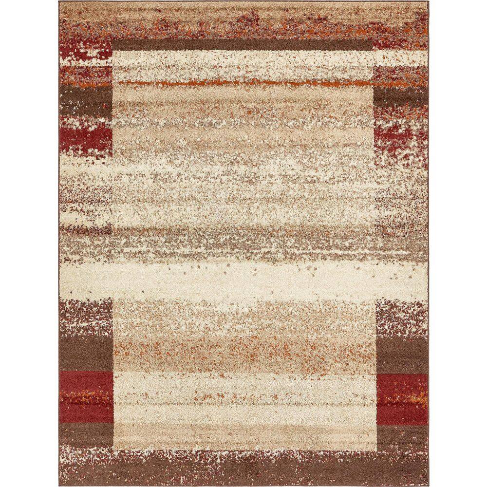 Unique Loom Autumn Maple Beige 9' 0 x 12' 0 Area Rug 3138156 - The Home ...