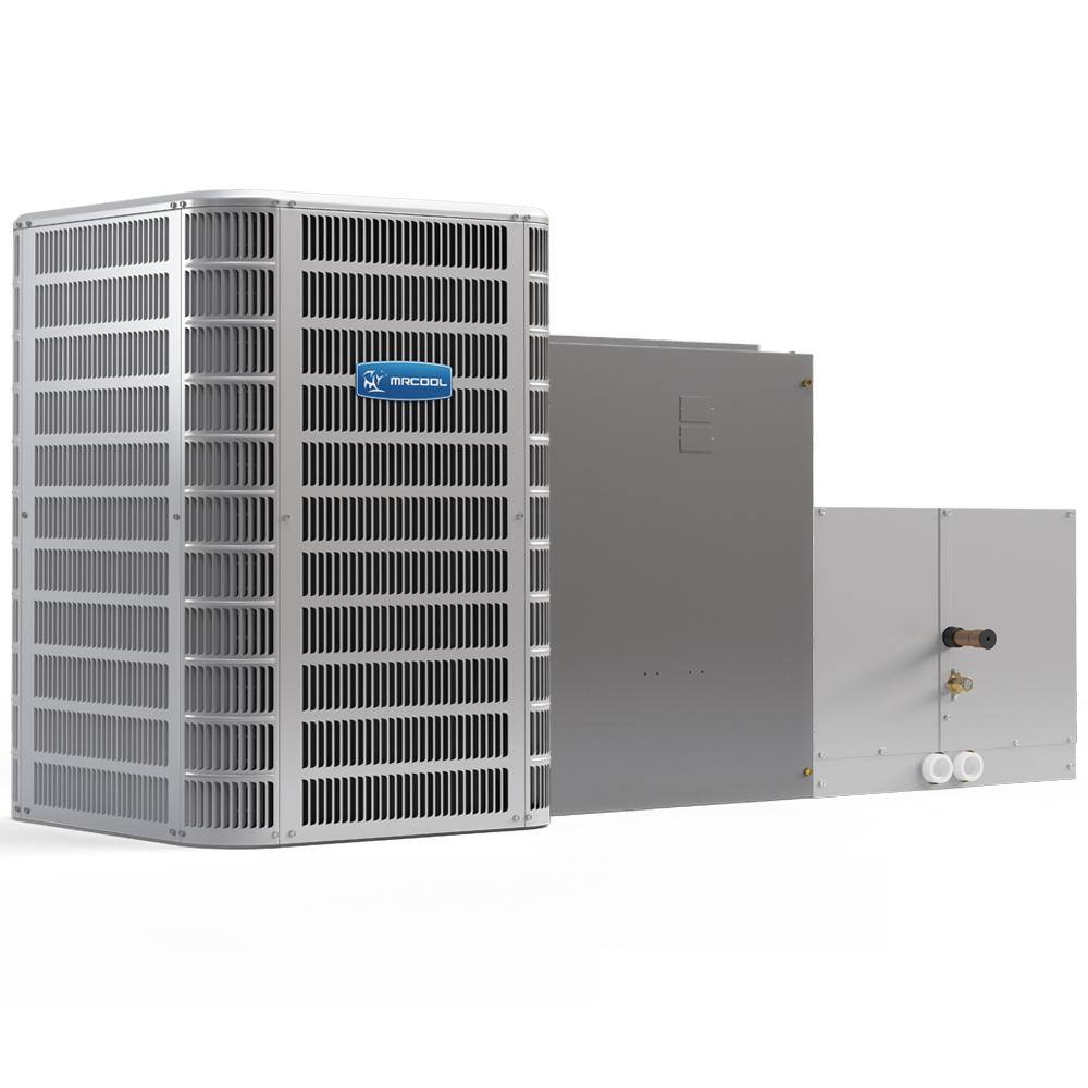 MRCOOL MX 40,500 BTU 14.25 SEER Downflow Central Split System Heat Pump ...
