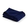 Vellux Original Navy Nylon Twin Blanket 027399017730 - The Home Depot