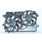 TYC Dual Radiator and Condenser Fan Assembly 2012-2017 Ford Focus 2.0L ...