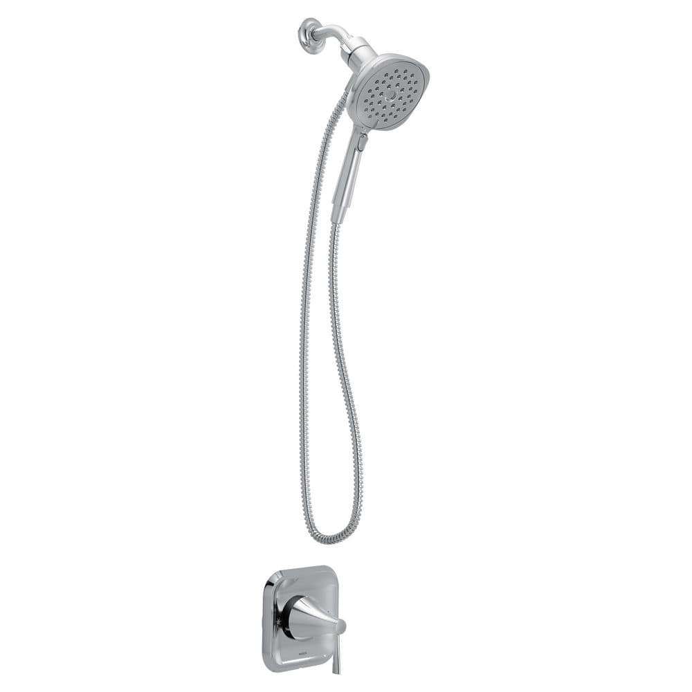 MOEN Ronan Single Handle 6-Spray Shower Faucet 1.75 GPM in Chrome 82023 ...
