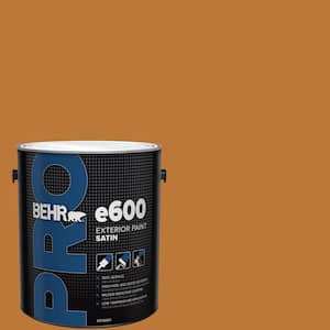 BEHR PRO 5 gal. #290D-7 Crispy Gingersnap Low Luster Exterior Paint ...