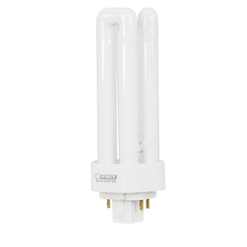 Feit Electric 26-Watt PL CFLNI Triple Tube 4-Pin Plug-in GX24Q-3 Base Compact Fluorescent CFL ...