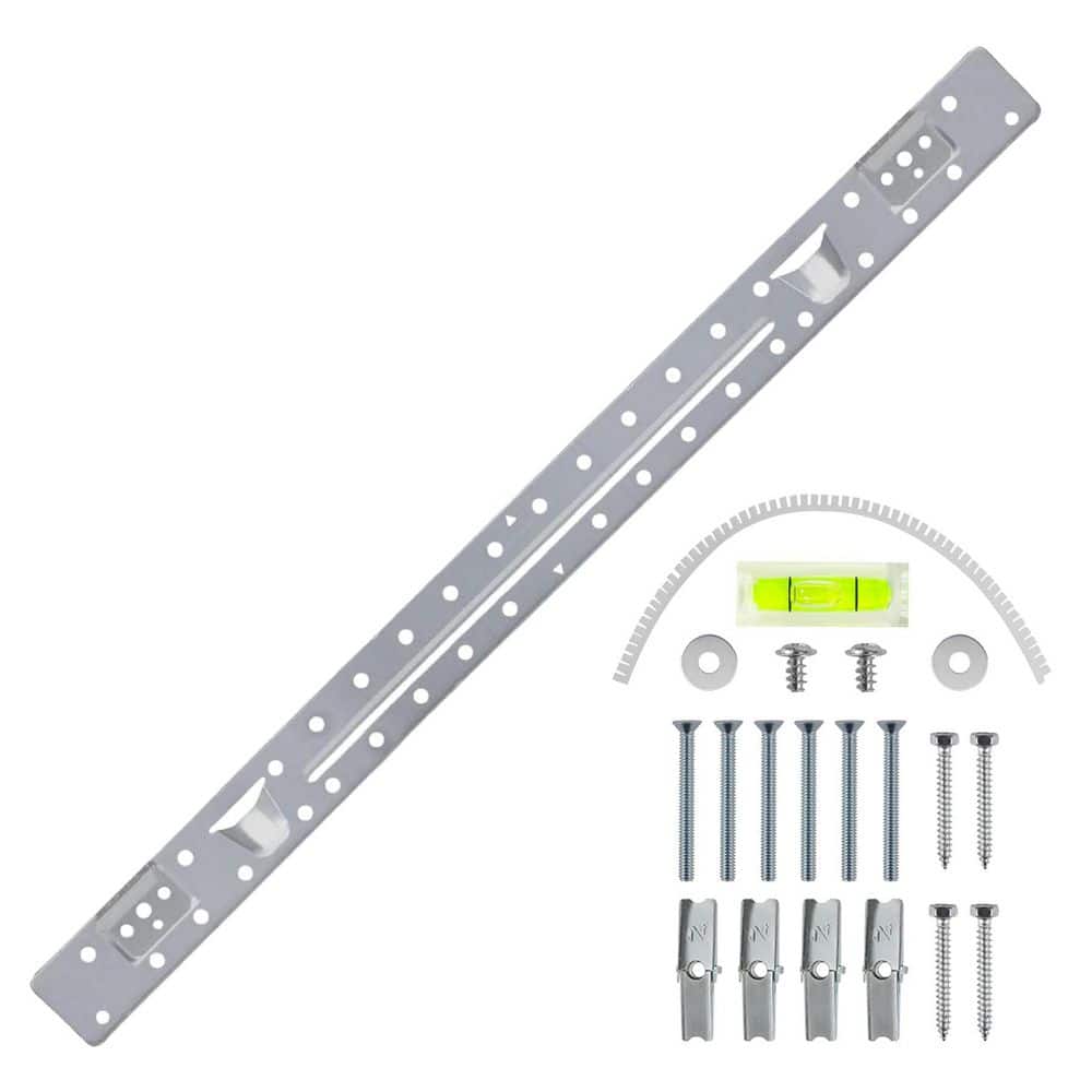 Stainless Steel Microwave Mounting Plate Bracket Kit with Column Level ...