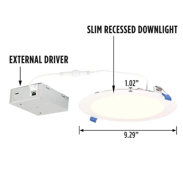 Slope Shallow Recessed Lights