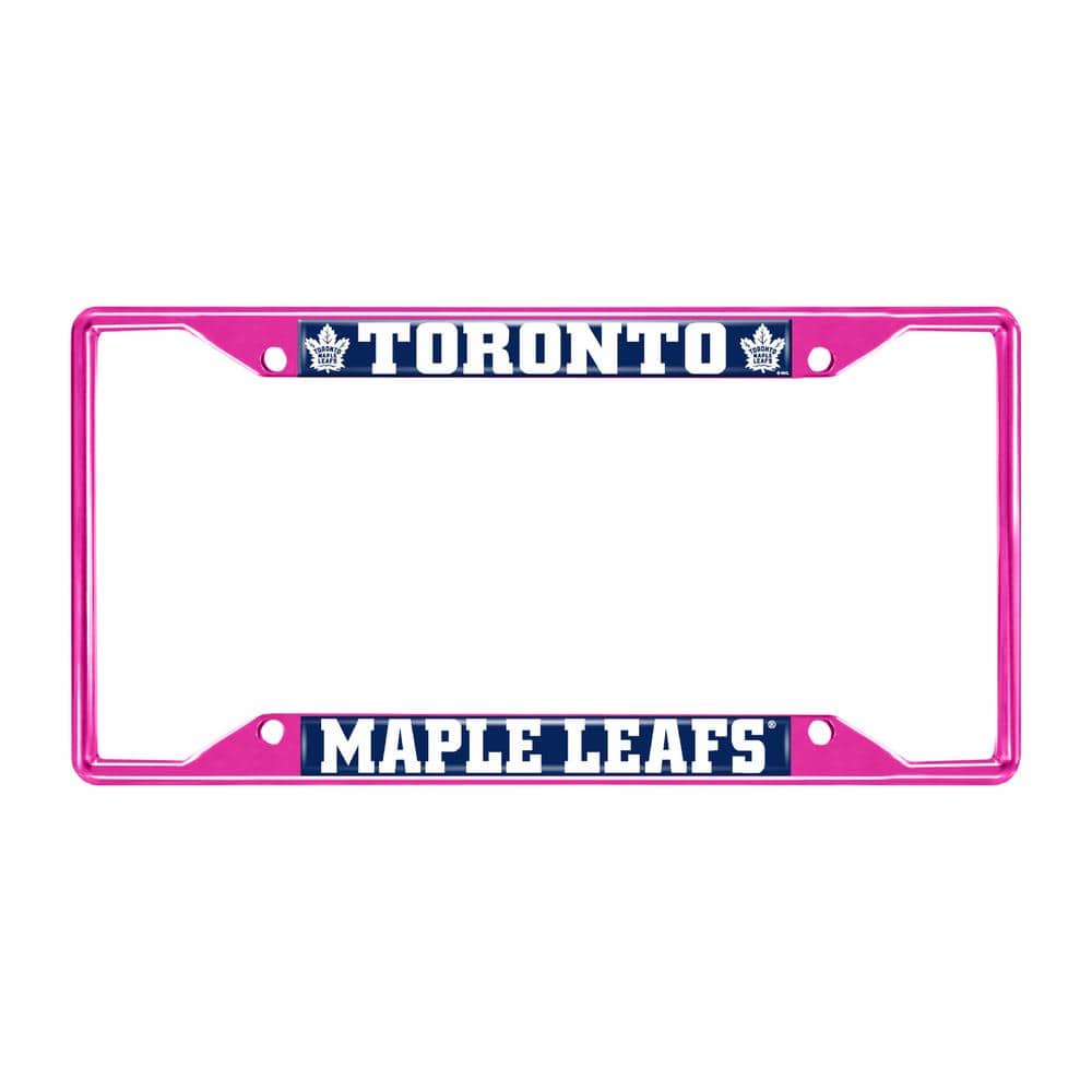 FANMATS Universal Fit NHL - Toronto Maple Leafs License Plate Frame ...