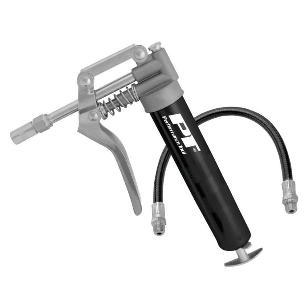 PT Performance Tool Mini Pistol Grip Grease Gun with Flex Hose W54198 ...