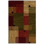 Mohawk Home Alliance Multi 7 ft. 6 in. x 10 ft. Geometric Area Rug ...