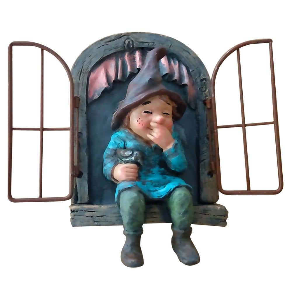 Tree Face Gnome Giggling 49061 - The Home Depot