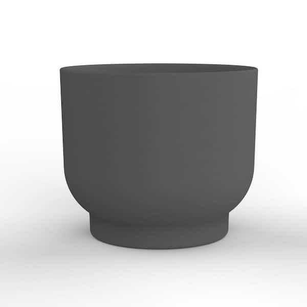 Vigoro 4 Enzo Graphite Planter ENP04905 - The Home Depot