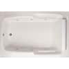 Hydro Systems Duo 72 in. x 48 in. Rectangular Drop-In Whirlpool Bathtub ...