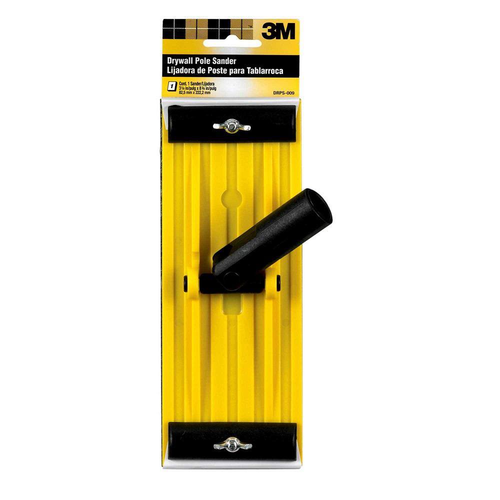 3M 3 1 4 In X 8 3 4 In Drywall Pole Sander DRPS 009 The Home Depot
