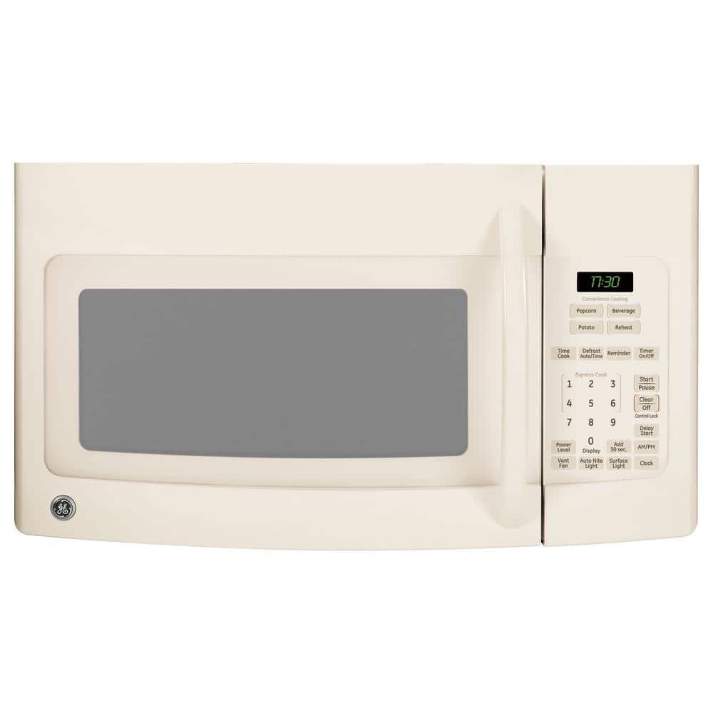 GE Spacemaker 1.7 cu. ft. Over-the-Range Microwave in Bisque ...