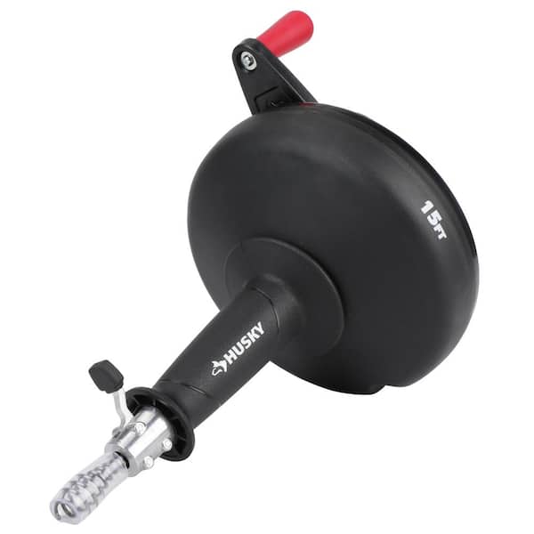 Husky 15 ft drain auger store