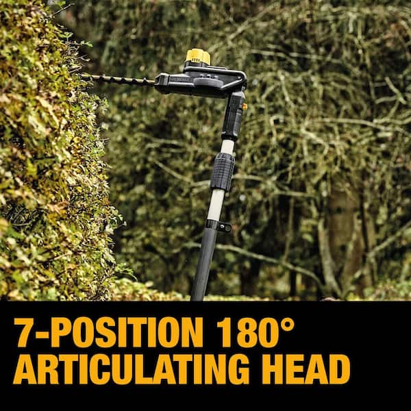 DEWALT 20V MAX Cordless Lithium-Ion Pole Saw and Pole Hedge Trimmer ...