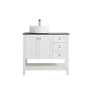 Timeless Home 36 in. W x 18.88 in. D x 38 in. H Single Bathroom Vanity ...