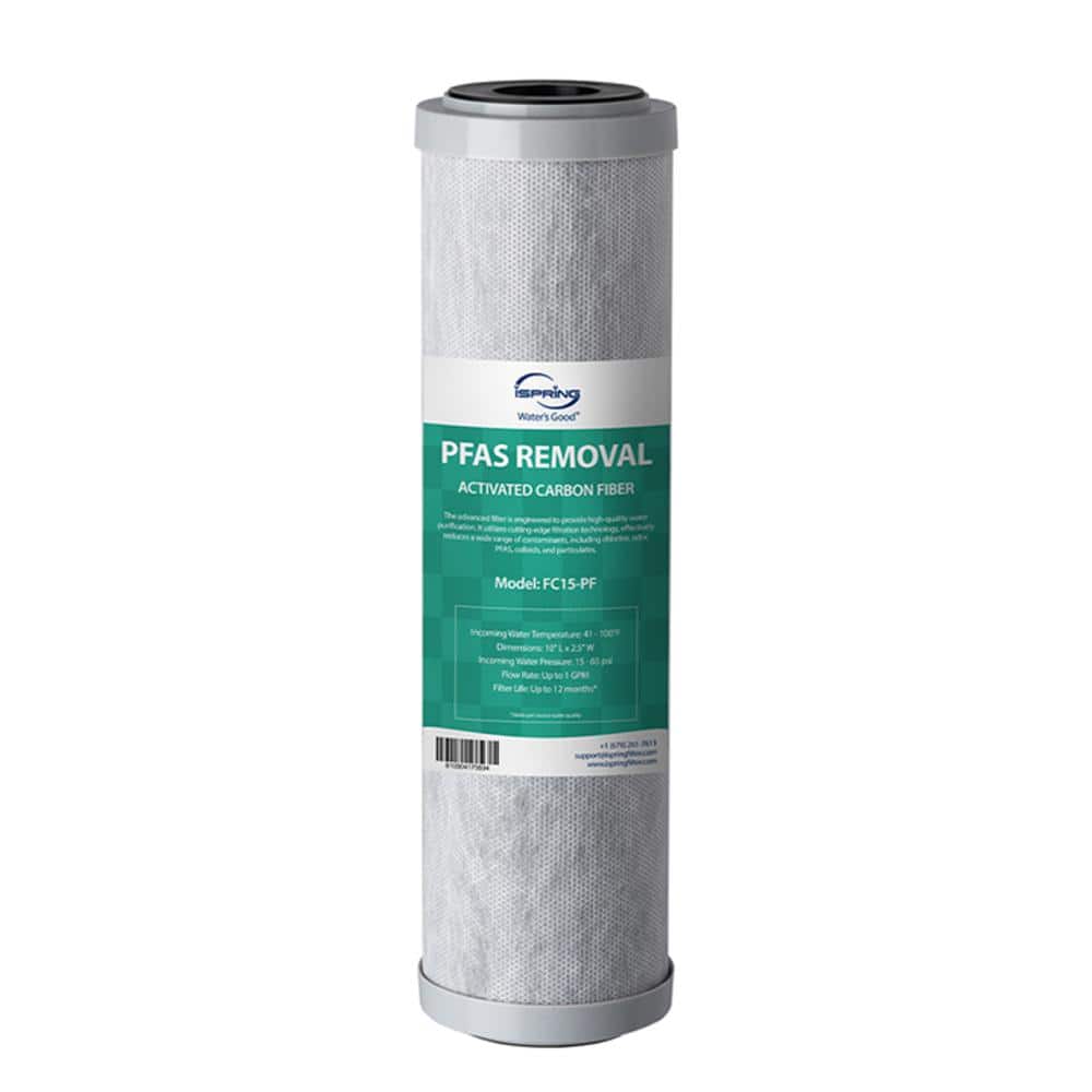 ISPRING SGS Tested Replacement Activated Carbon Fiber Water Filter ...