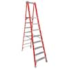 Louisville Ladder 8 ft. Fiberglass Pinnacle Platform Ladder with 300 ...