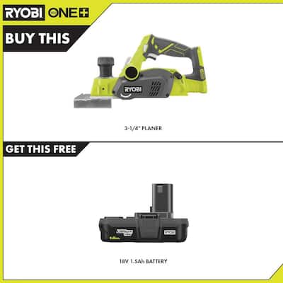 Cordless - RYOBI - Planers - Woodworking Tools - The Home Depot