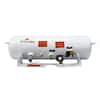 Flame King 5.9 gal. 20 lbs. ASME Horizontal Steel Propane Tank with ...
