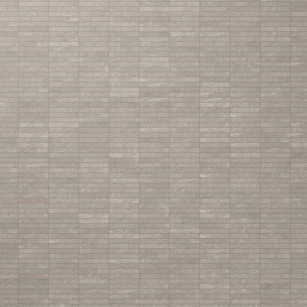 Ivy Hill Tile Monolith Silver Gray 11.81 in. x 11.81 in. Stacked Matte ...