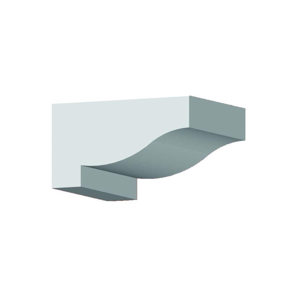 Fypon 4 in. x 6 in. x 7-1/8 in. Polyurethane Dentil Block DTLB4x6x7 ...