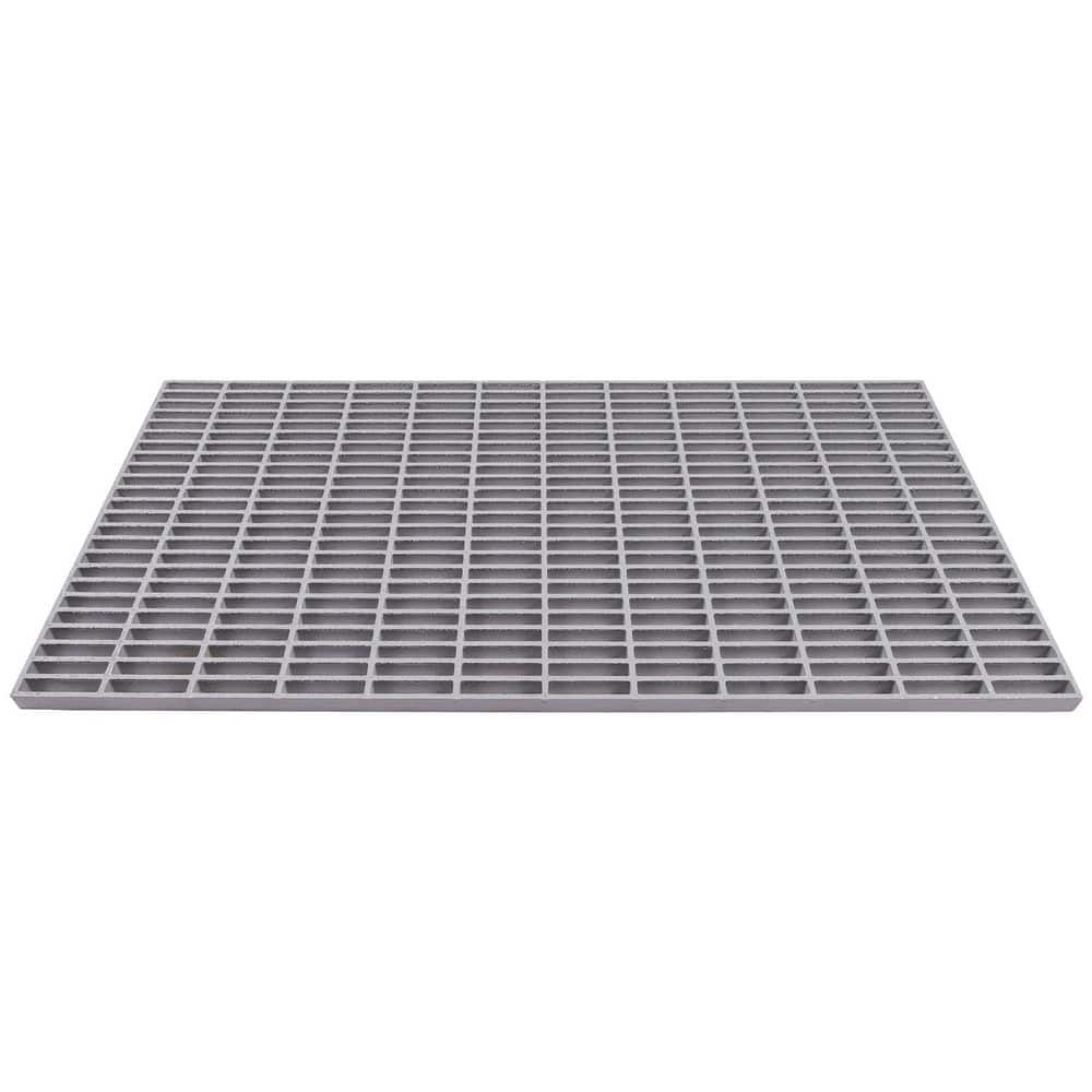 Wellco 2 ft. x 4 ft. Grit-Top Series Composite Fiberglass Grating Deck ...