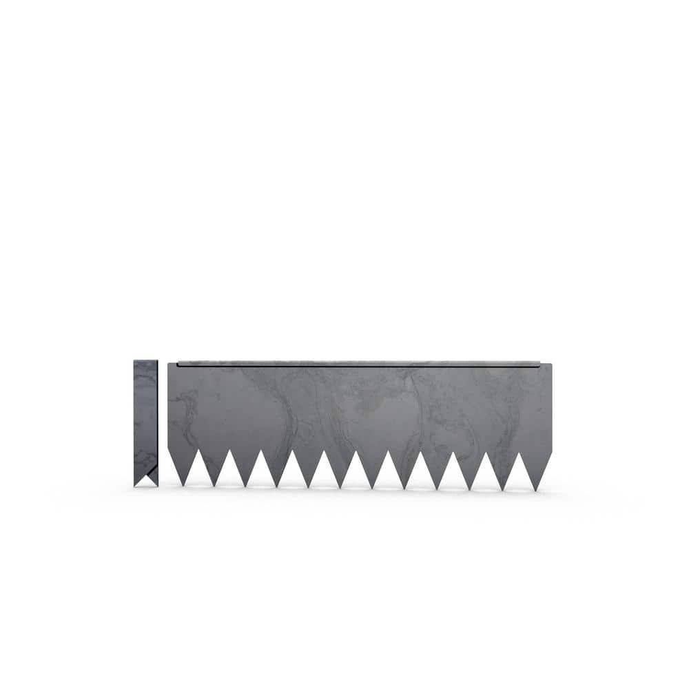 Edge Right 2 ft. x 14-Gauge x 8 in. Cor-Ten Steel Landscape Edging (2 ...