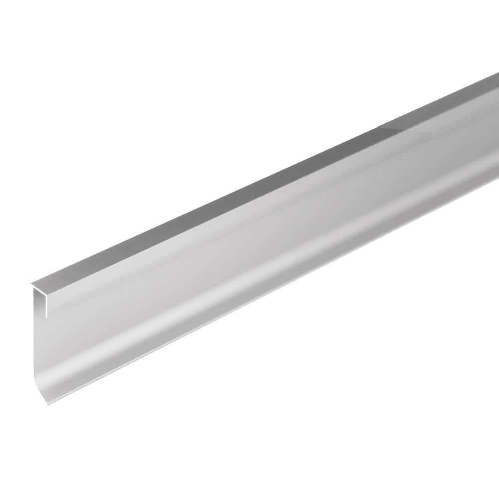 DURAL Construct LED 2-3/8 in. x 8 ft. 2-1/2 in. Aluminum Anodized ...