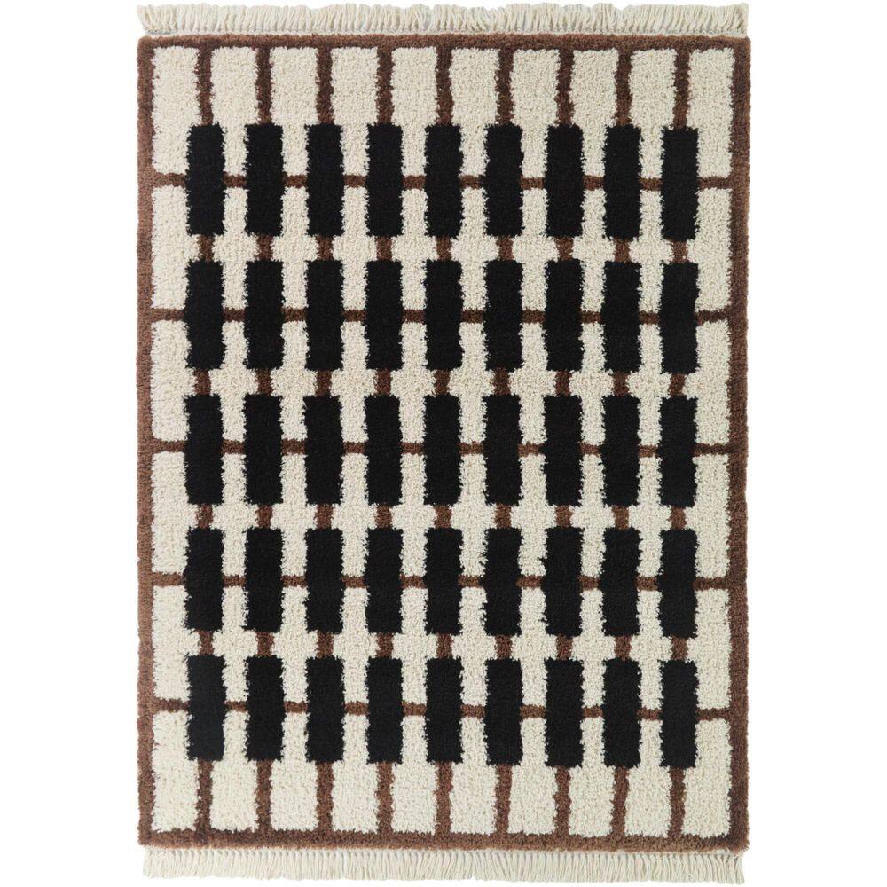 BALTA Adelia 5 ft. x 7 ft. Black Area Rug 3141926 - The Home Depot