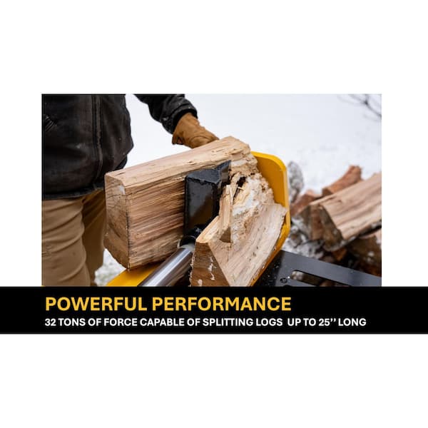 DEWALT 32 Ton 277cc 9.5HP Kohler Engine Horizontal/Vertical Full Beam ...