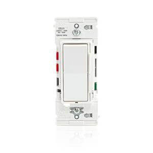 Reviews for Leviton Decora Lever Edge Rocker Slide Dimmer Switch for ...