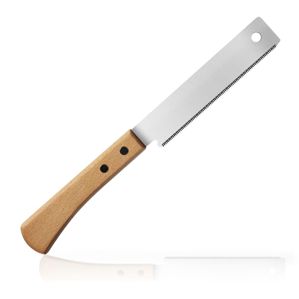 MYWISH 6.3 in. Flush Saw with Wood Handle, Flush Cut Trim Saw SF ...