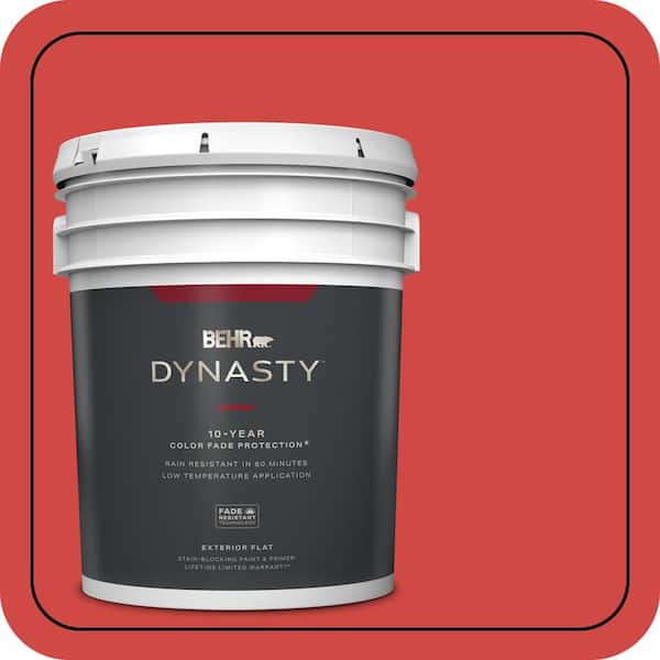 BEHR DYNASTY 5 gal. #P170-6 Race Car Stripe Flat Exterior Stain ...
