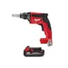 Milwaukee M18 FUEL 18V Lithium-Ion Brushless Cordless Drywall Screw Gun ...