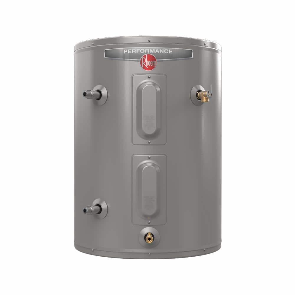 Rheem Performance 38 Gal. 5500-Watt Short Electric Water Heater w/6Yr ...