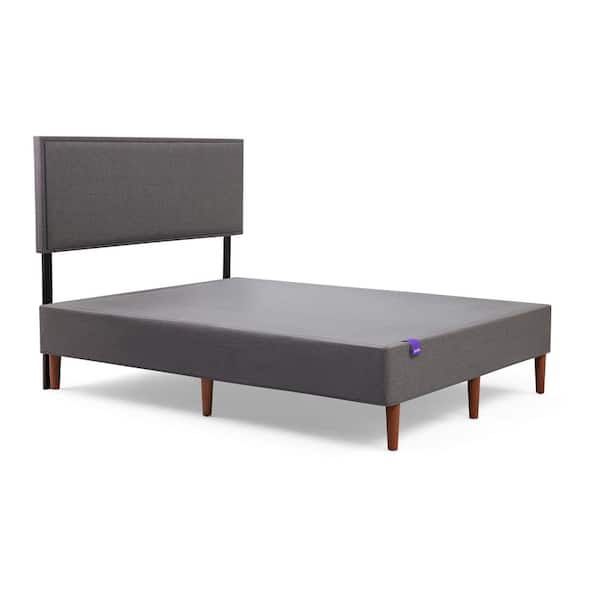PURPLE California King Bed Box Spring in Charcoal Grey 10 38 45873 The Home Depot