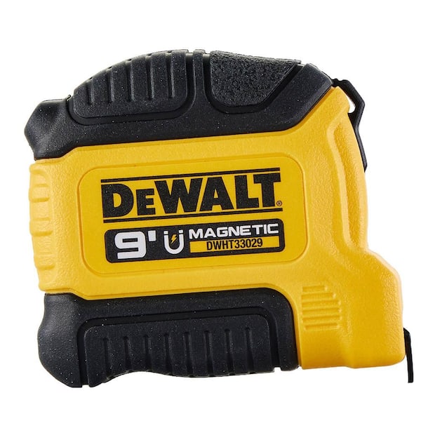 DEWALT 9 ft. Pocket Tape Measure DWHT33029T - The Home Depot