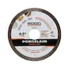 RIDGID 4.5 in. Continuous Rim Porcelain Diamond Blade HD-CJ45P - The ...