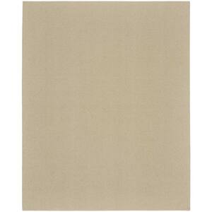 Natural Harmony Hampton Oatmeal 9 ft. x 12 ft. Custom Area Rug with Pad ...