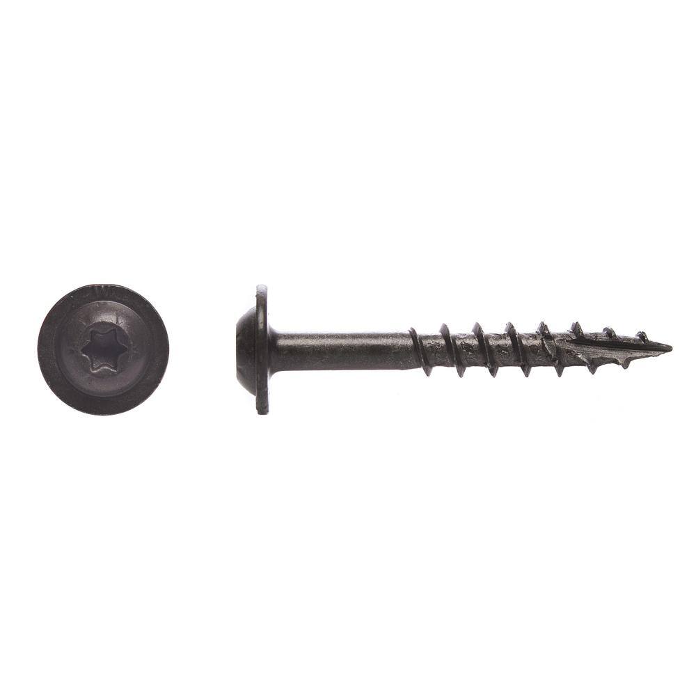 BIG TIMBER #7 x 1-1/4 in. Brown Garage Door Weather Strip Star Drive ...