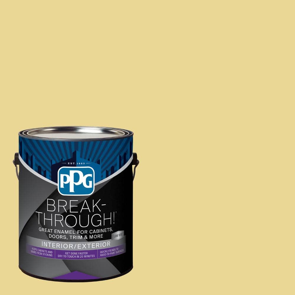 Reviews for Break-Through! 1 gal. PPG11-02 Tainted Gold Semi-Gloss Door ...