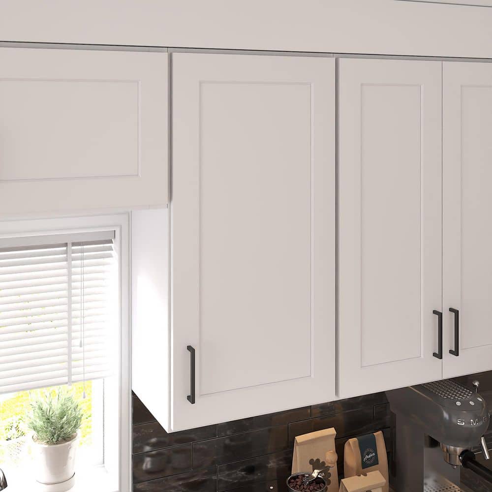 Furinno 18 in. W x 12 in. D x 36 in. H Ready to Assemble Wall Kitchen ...
