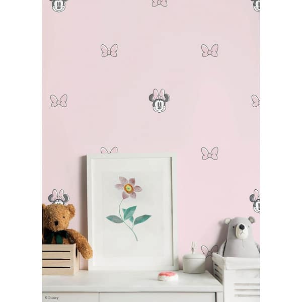Pink Minnie Mouse Wallpaper Border