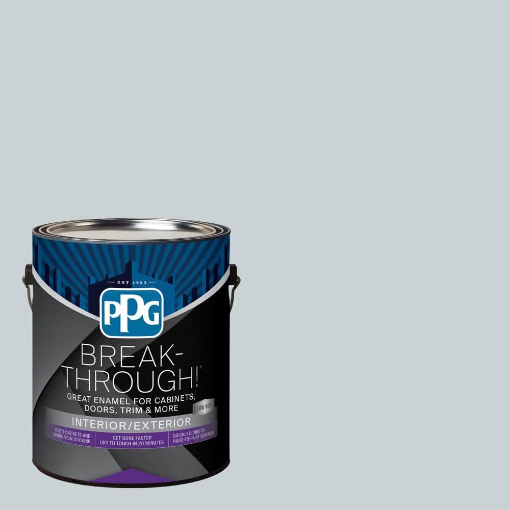 Reviews for Break-Through! 1 gal. PPG1037-2 Sky Splash Satin Door, Trim ...