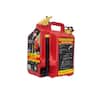 SureCan 5 Gallon Gasoline Type II Safety Can Red with Flexible Rotating Spout SUR5SFG2 - The ...