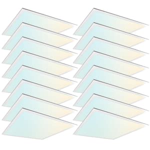 WYZM 2 ft. x 4 ft. 7800 Lumens Integrated LED Panel Light, 5000K White ...