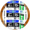 Southwire 25 ft. 6-Gauge Solid SD Bare Copper Grounding Wire 10638525 ...