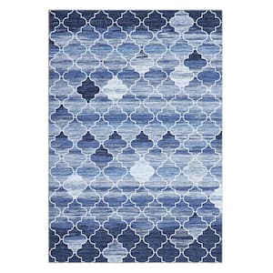 Garvee Modern Geometric Print Area Rug Soft and Versatile Anti-fouling ...